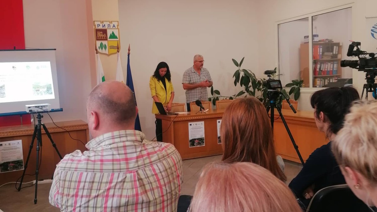 Община Рила представи резултати по проект за консервация експониране и